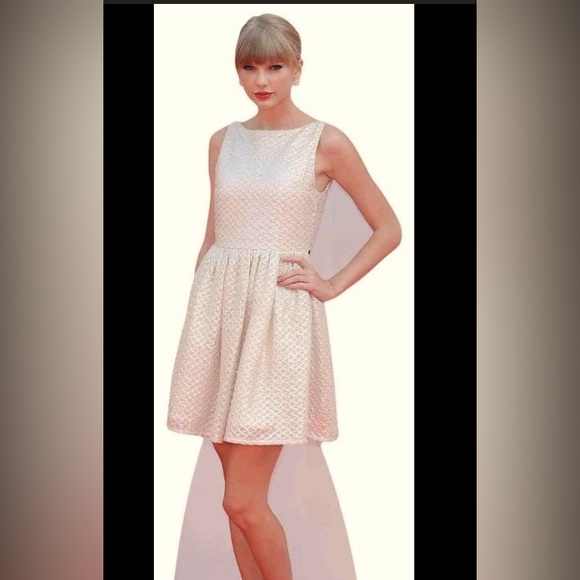 George | Dresses | Mini Cream Colored Dress | Poshmark